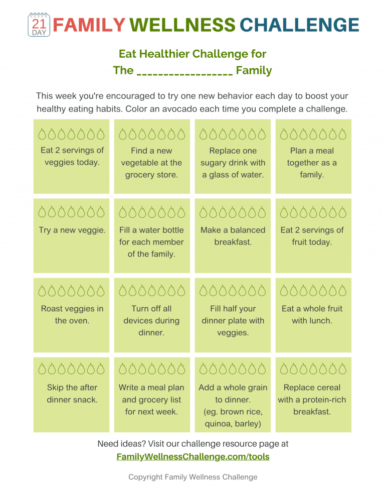 Family Wellness Challenge - Whole Family Solutions